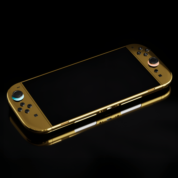 Luxury 24K Gold Nintendo Switch 2 – Aurum Edition – Truly Exquisite